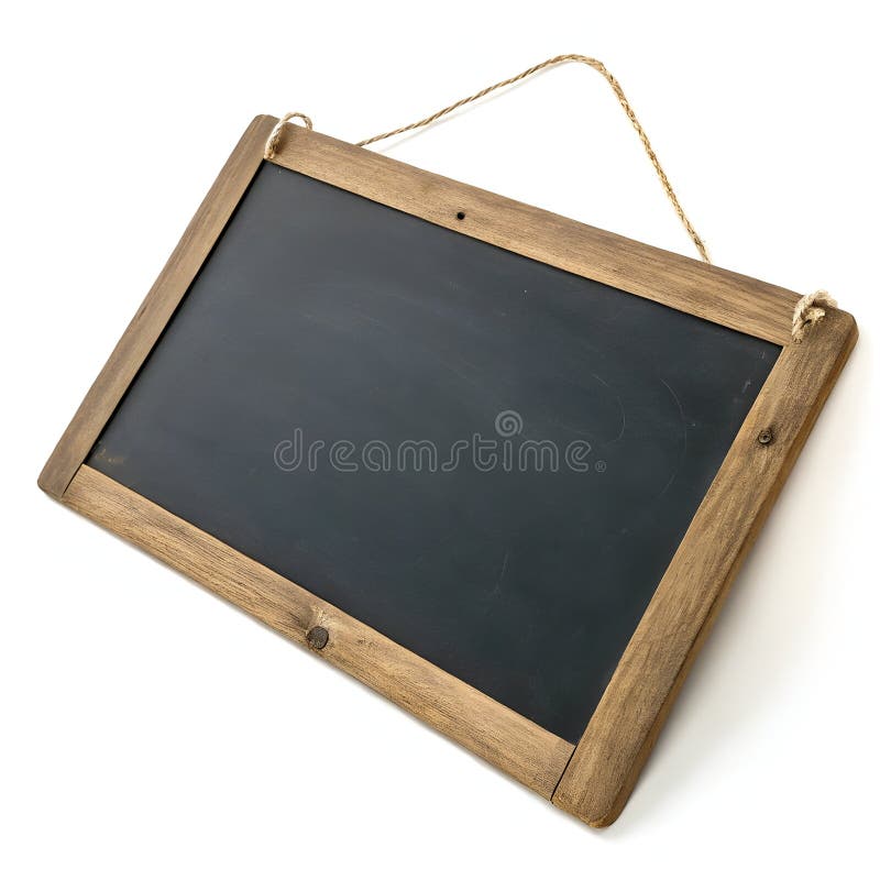 Rectangular Chalkboard Sign Stock Illustration - Illustration of tools ...