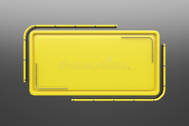 Rectangular Colored Plate Texture with Rivets Stock Illustration ...