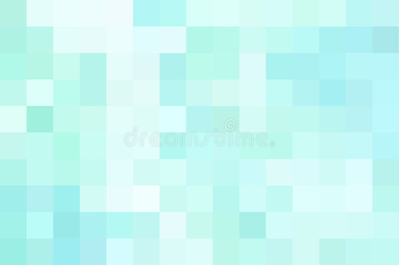 Blue Pastel Pixel Background, Gradient Abstract Tile Background. Stock ...