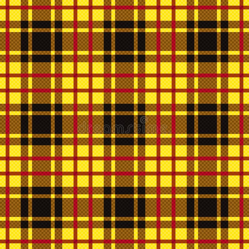 Tartan Seamless Contrast Rectangular Texture Stock Vector ...