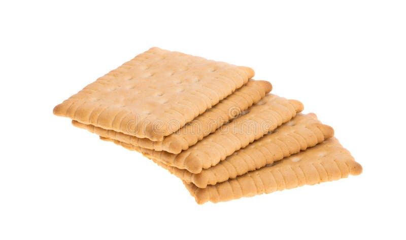 Rectangular Cookies Isolated Stock Image - Image of snack, cookie ...