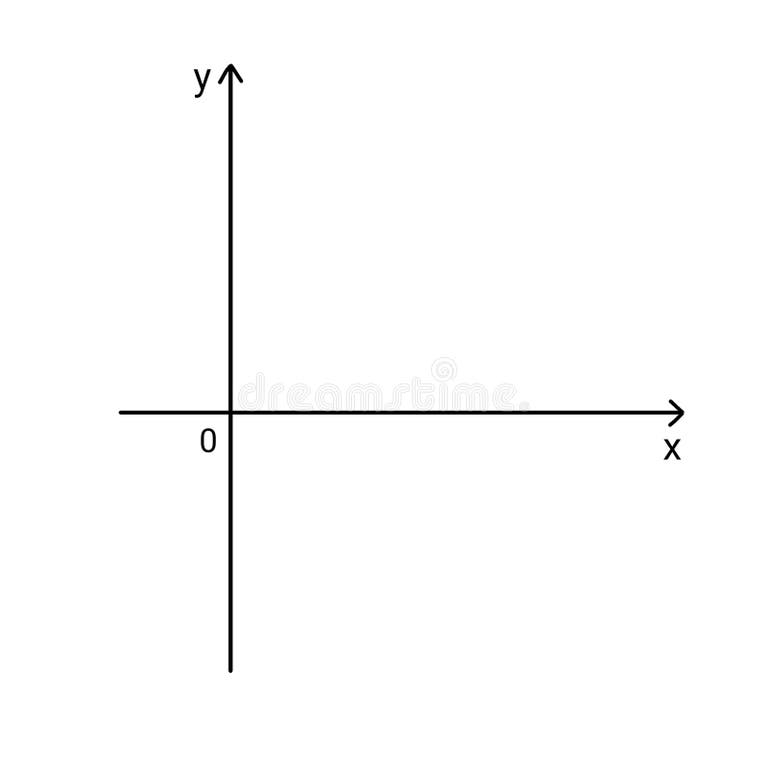 A Rectangular Coordinate System in Space Stock Illustration ...