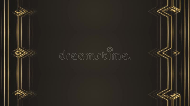 Rectangular Decorated Colorful Neon Glowing Brown Frame, Vertical Frame ...