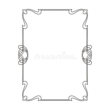 Rectangular Swirl Frame Stock Illustrations – 1,517 Rectangular Swirl ...
