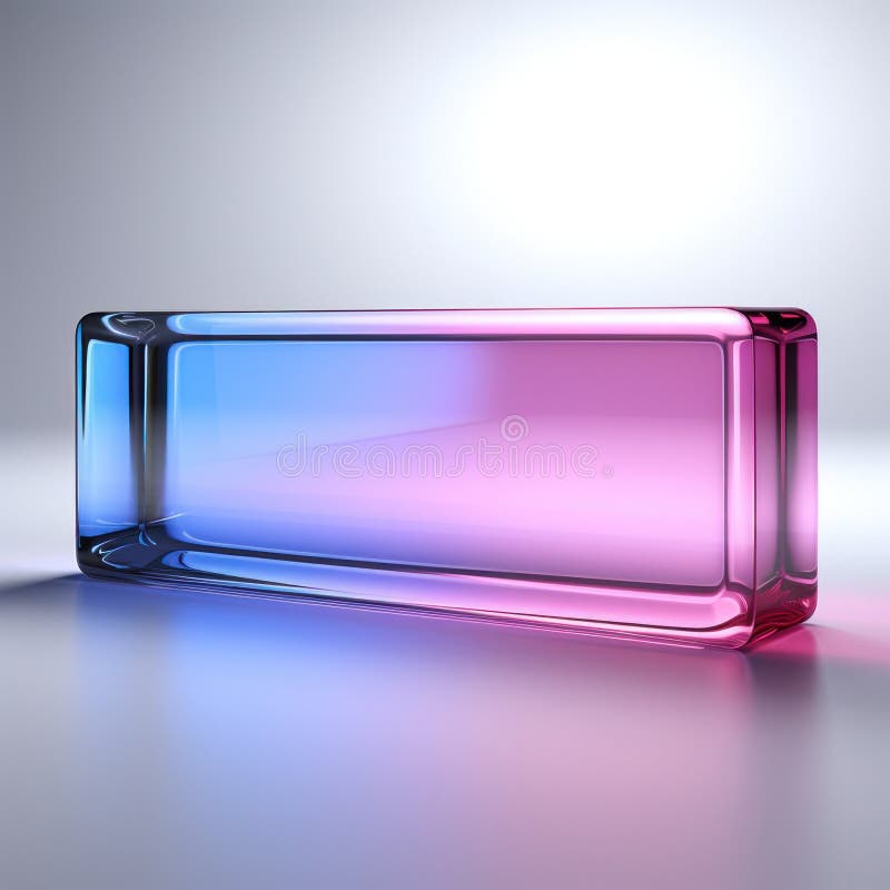 Rectangular Digital Design with Glowing Neon Texture and Elegant ...