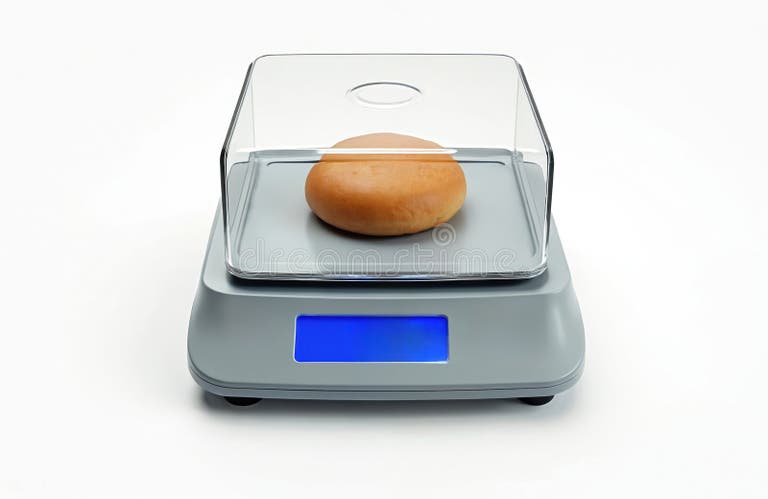 Rectangular Digital Weighing Scale with Digital Displays on Either Side ...