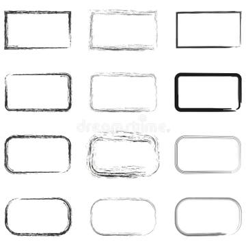Rectangular Vertical Doodle Frames Stock Illustrations – 51 Rectangular Vertical Doodle Frames ...
