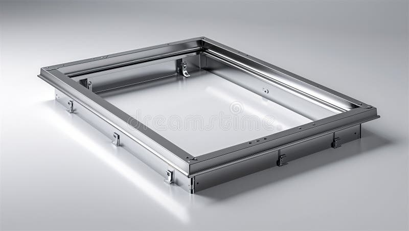 Rectangular Flat Roof Hatch Frame only, No Handles or Hinges, Metal ...