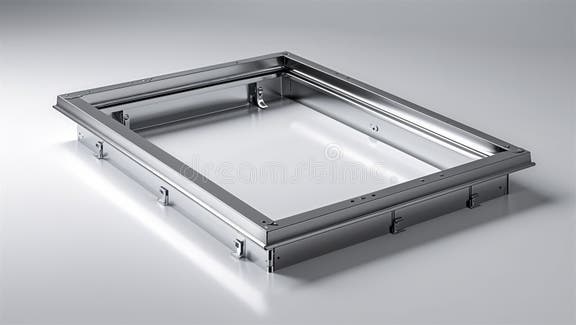 Rectangular Flat Roof Hatch Frame only, No Handles or Hinges, Metal ...