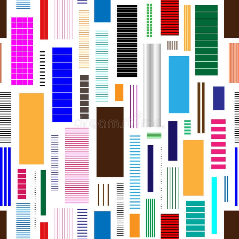 Rectangular Forms Abstract Texture Seamless Background .design Element ...