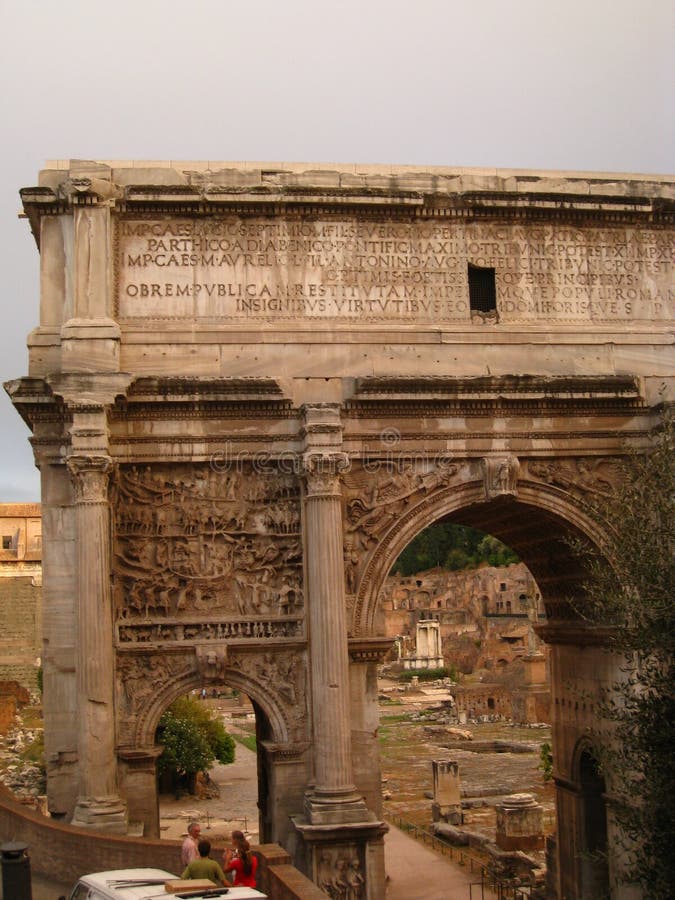 The Roman Forum Ruins, Rome, Italy Editorial Stock Photo - Image of ...