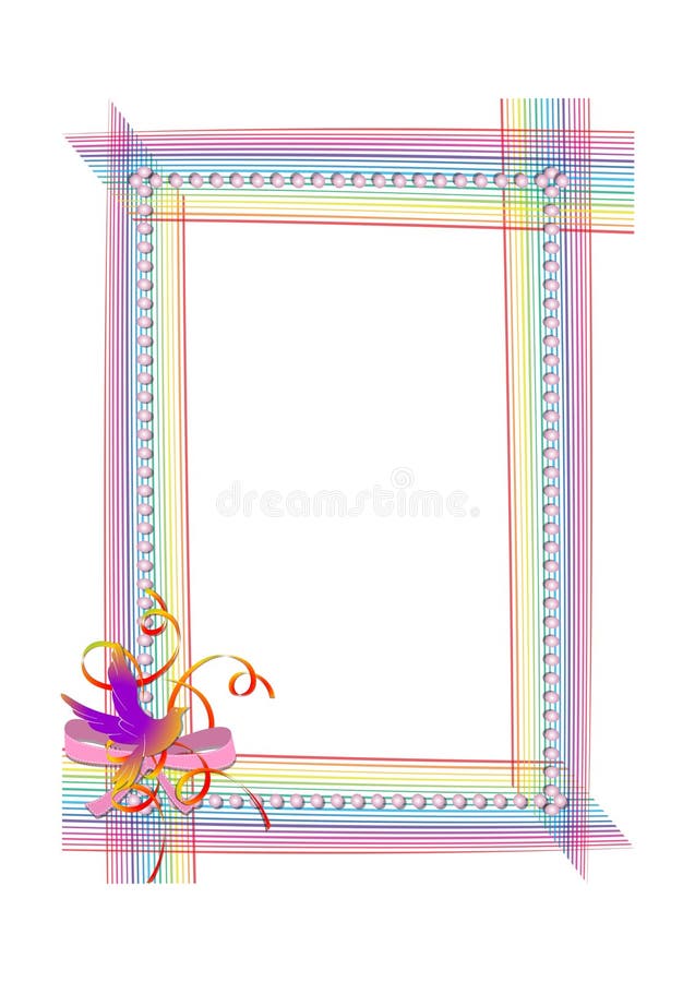 Rectangular frame stock illustration. Illustration of white - 38384199