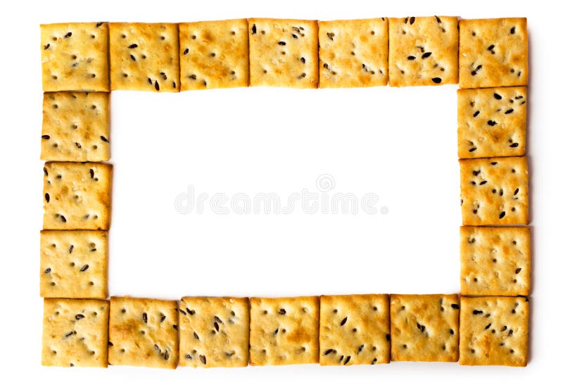 Rectangular cracker stock photo. Image of horizontal - 98364488