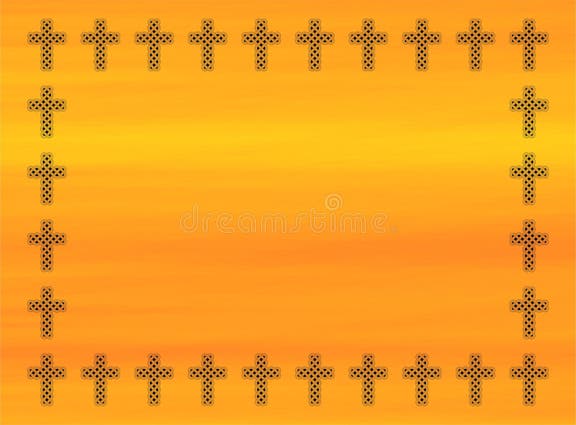 Celtic Crosses Frame - Cdr Format Stock Illustration - Illustration of ...