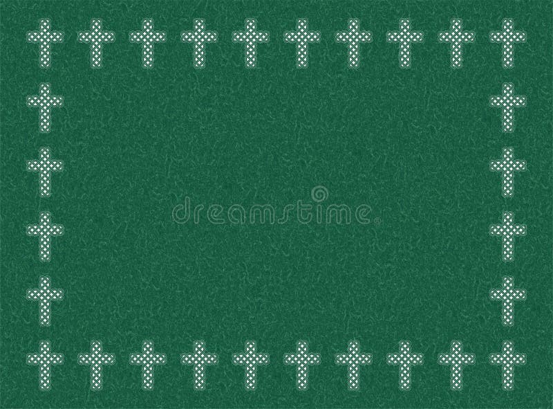 Celtic Crosses Frame - Cdr Format Stock Illustration - Illustration of ...