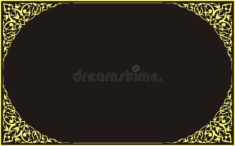 Rectangular Flourish Vector Frame Stock Illustrations – 556 Rectangular ...