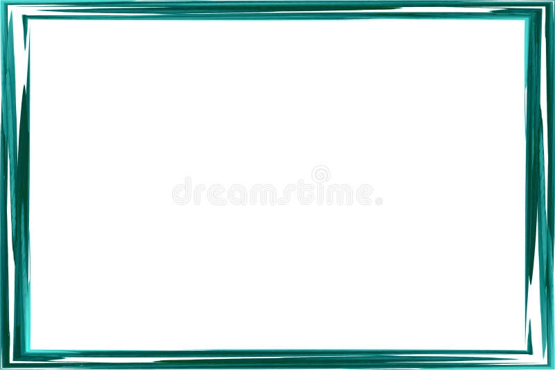 Green Watercolor Design Frame Vector Stock Vector - Illustration of handmade, watercolor: 365831995
