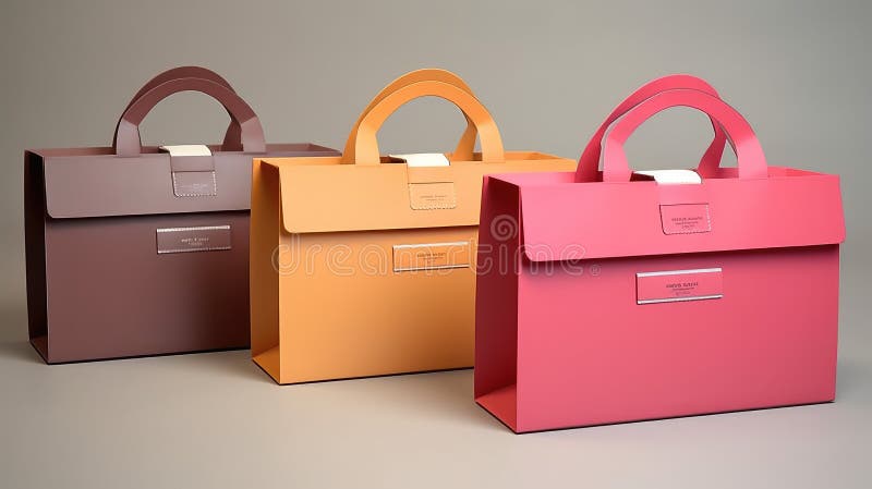 Rectangular Gift Box Template Stock Illustration - Illustration of ...