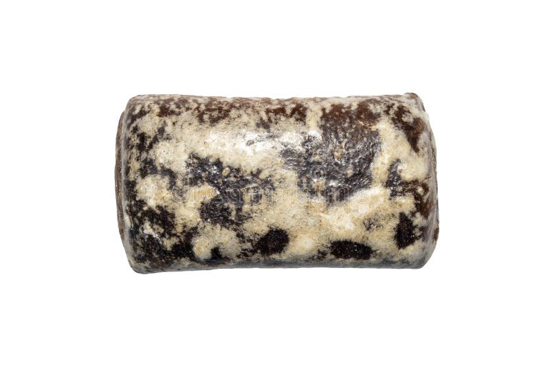 Rectangular Gingerbread with Filling on a White Background Top View ...