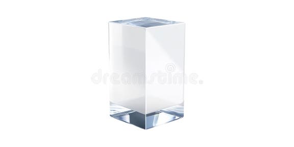 Rectangular Glass Block. Minimalist Design and Modern Aesthetic ...