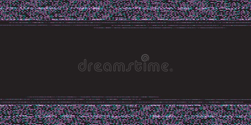 Rectangular Glitch Frame,vector .Abstract Pixel Noise Glitch .Video ...