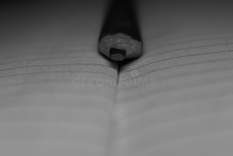 Rectangular Graphite Pencil Stock Image - Image of stationery, flat ...