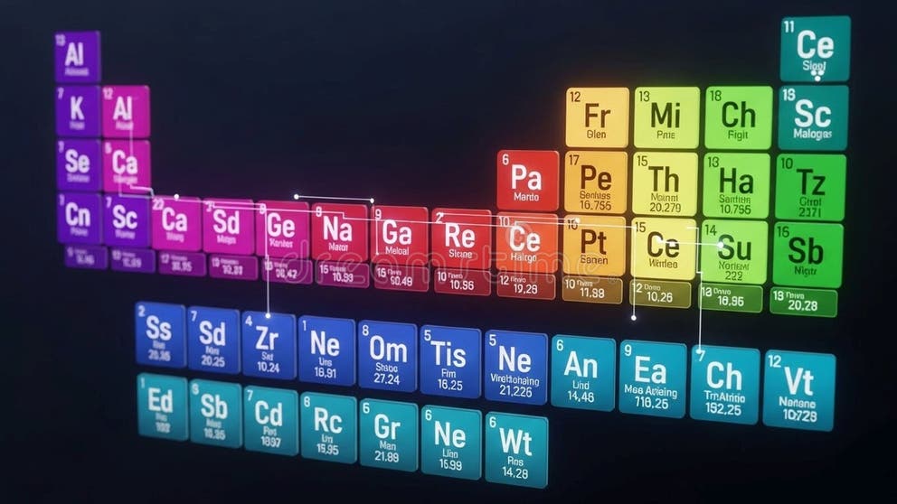 Fictional Element Symbols Stock Illustrations – 92 Fictional Element ...