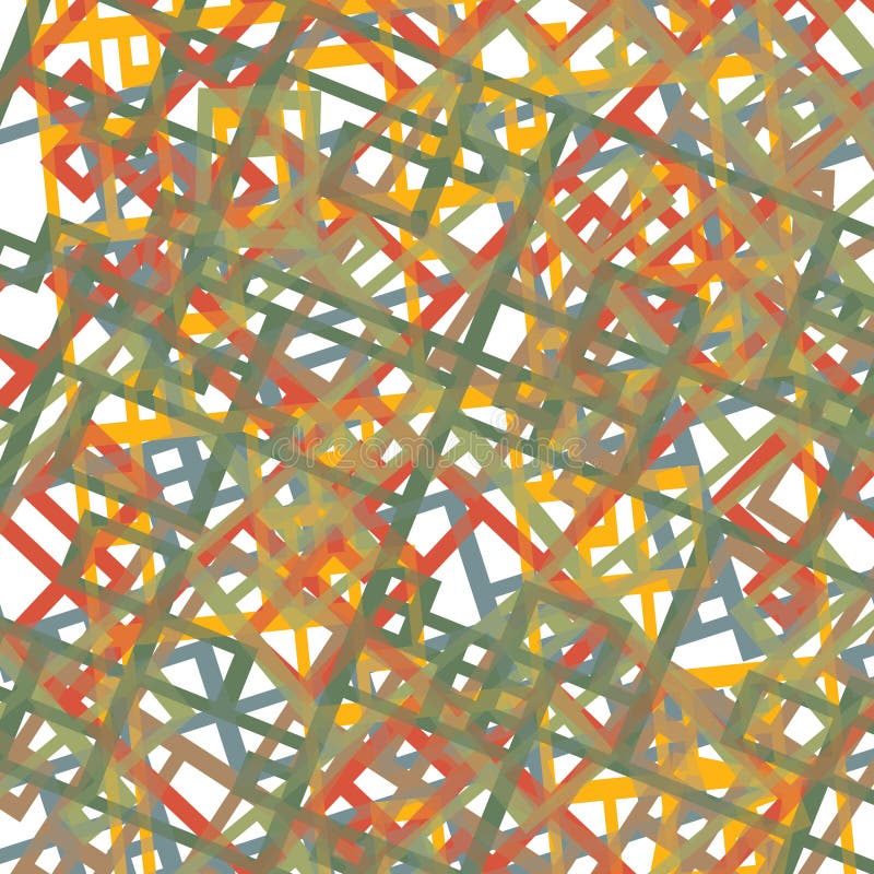 Rectangular Grid Random Repeated and Rotated, Overlapping Stock ...