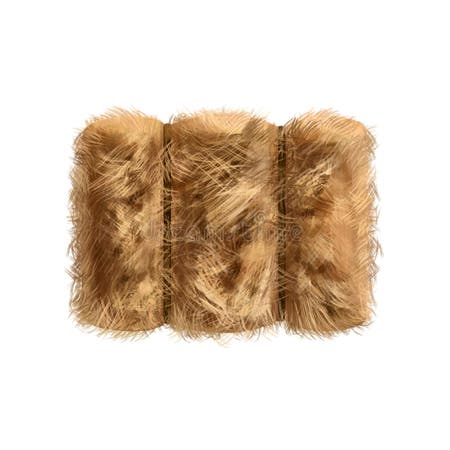 Rectangular Haystack of Golden Color. from the Farmer S Collection. for ...