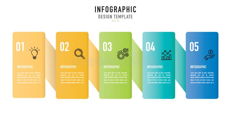 Funnel or Rectangular Infographic for Business Presentation Stock ...
