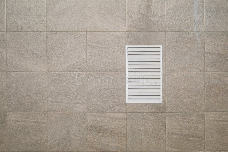 Rectangular Lattice Ventilation Grate on the Street Wall of the ...