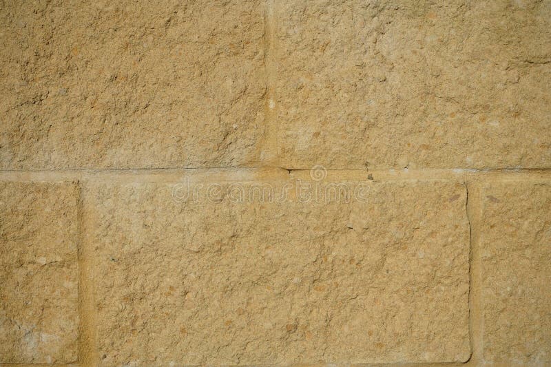 Limestone Brick that is Rendered Onto a House Stock Image - Image of ...
