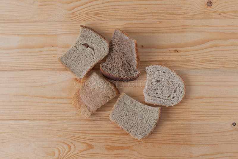 Rectangular Loaf of Rye Bread with Sliced Pieces Stock Photo - Image of ...
