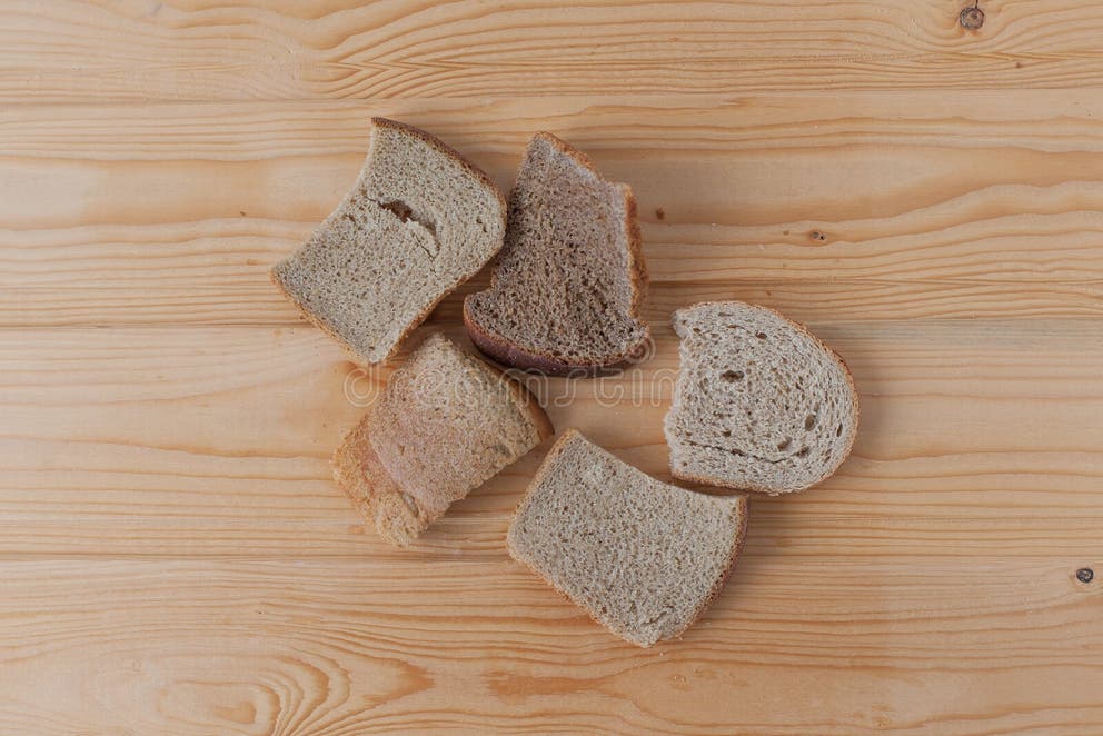 Rectangular Loaf of Rye Bread with Sliced Pieces Stock Photo - Image of ...