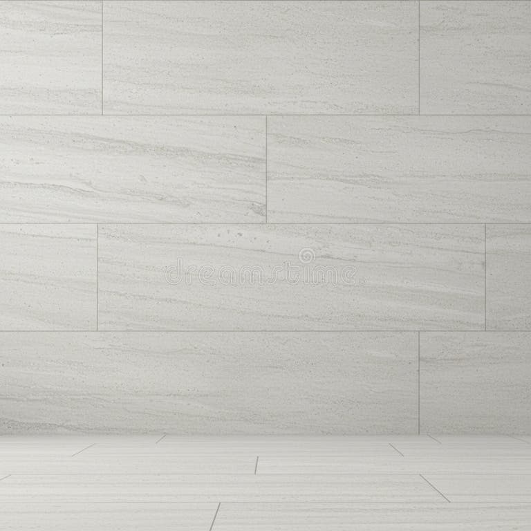 Rectangular Marble Tiles Form a Smooth, Seamless Interior Wall and ...