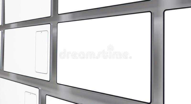 Rectangular Tin Box. Metal Box for Various Purposes Stock Illustration ...