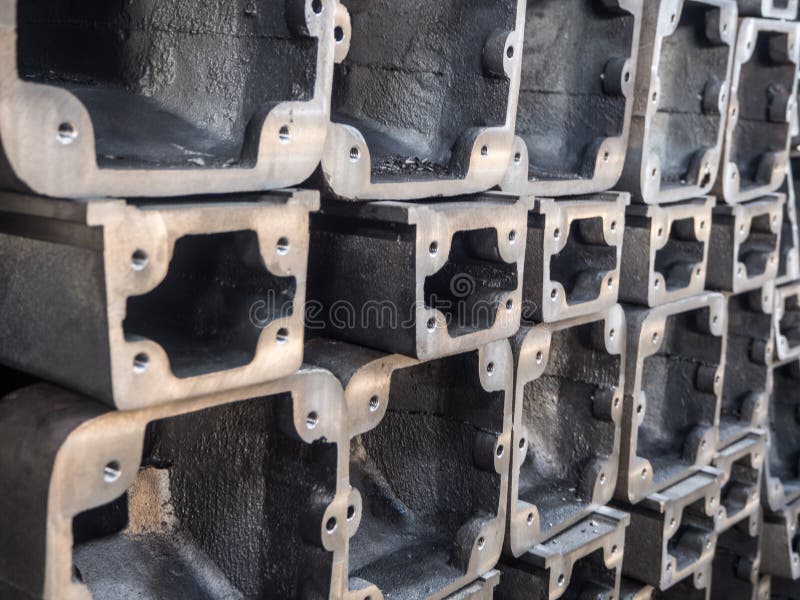 Rectangular metal pipe stock image. Image of square, shape - 85000441