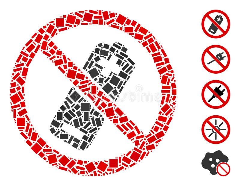 No Lithium Battery Icon Stock Illustrations – 72 No Lithium Battery ...