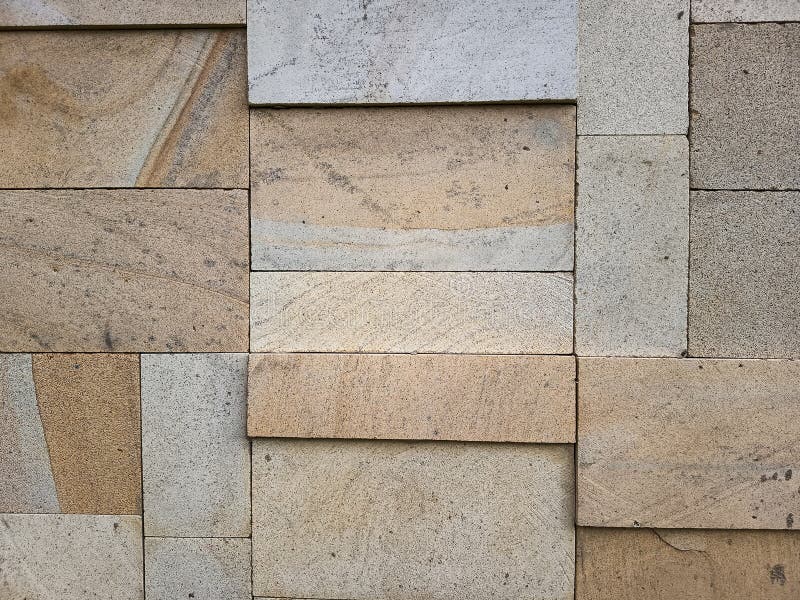 Rectangular Natural Rock Wall Tile Texture for 3D Rendering Material ...