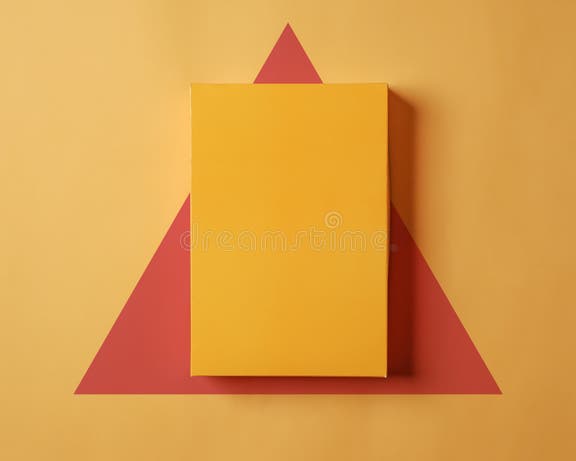 Rectangular Object that Has the Same Color As the Background. Stock ...