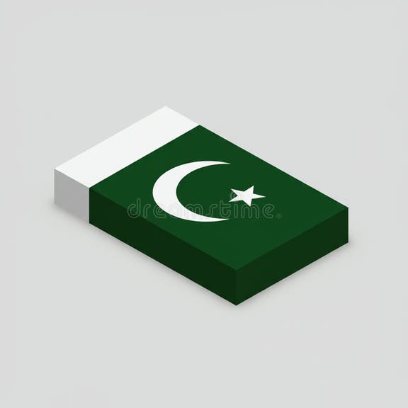 Rectangular Object Resembling a Box Features the National Flag of ...