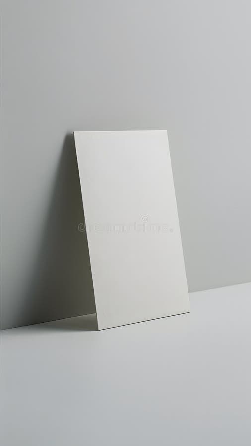 Rectangular Object with Sharp Edge and Raised Top Against Gray ...