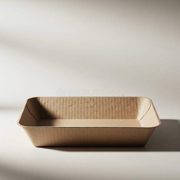 A Rectangular, Open-top Cardboard Container is Placed on a Smooth ...