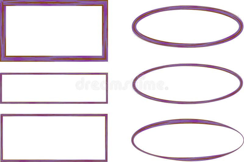 Identical Ovals Stock Illustrations – 4 Identical Ovals Stock ...