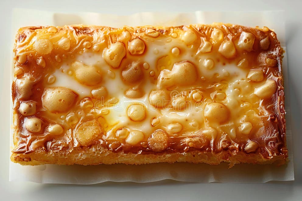 A Rectangular Piece of Deep-fried Food, with a Crispy Texture and ...