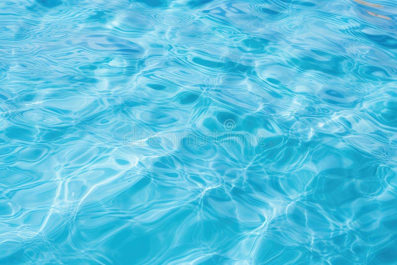 Rippling Blue Pool stock illustration. Illustration of horizontal ...
