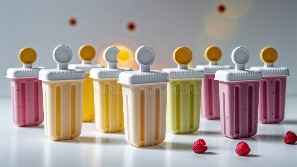 Rectangular Popsicle Molds Stock Illustrations – 3 Rectangular Popsicle ...