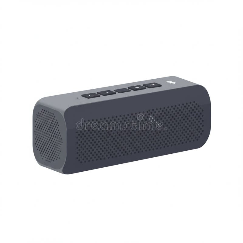Rectangular Portable Bluetooth Speaker Stock Illustrations – 134 ...