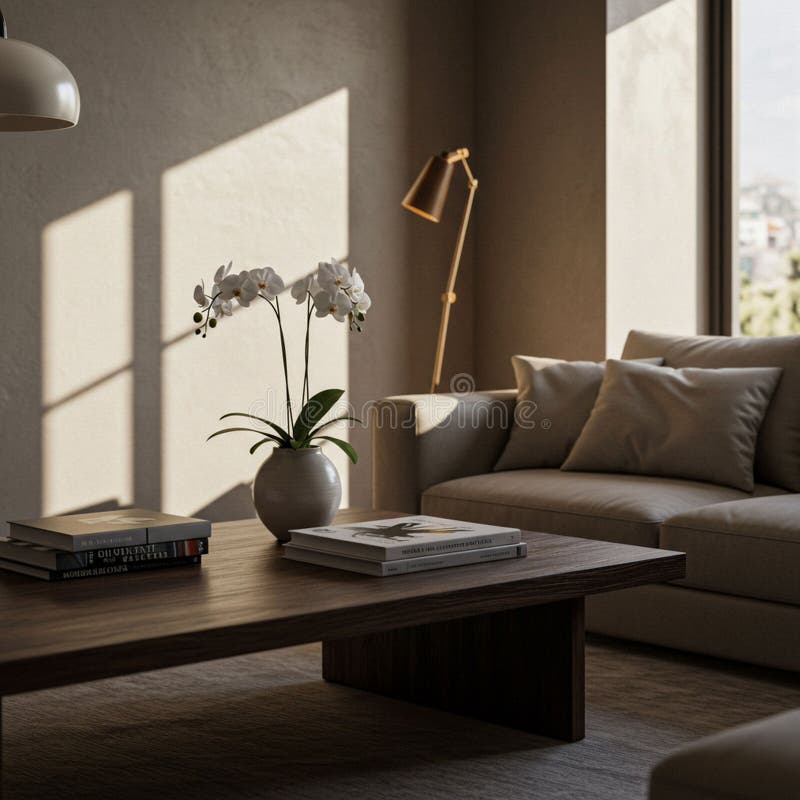 Rectangular Postcard Mockup Standing Vertically on a Light Surface. the ...