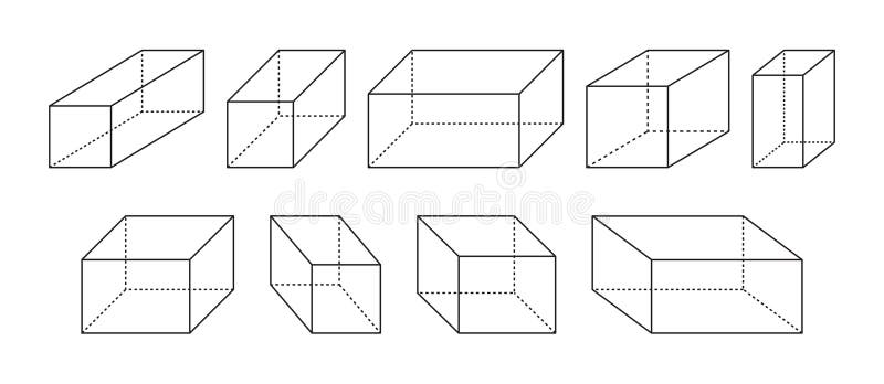 Rectangular Prism Stock Illustrations – 431 Rectangular Prism Stock ...